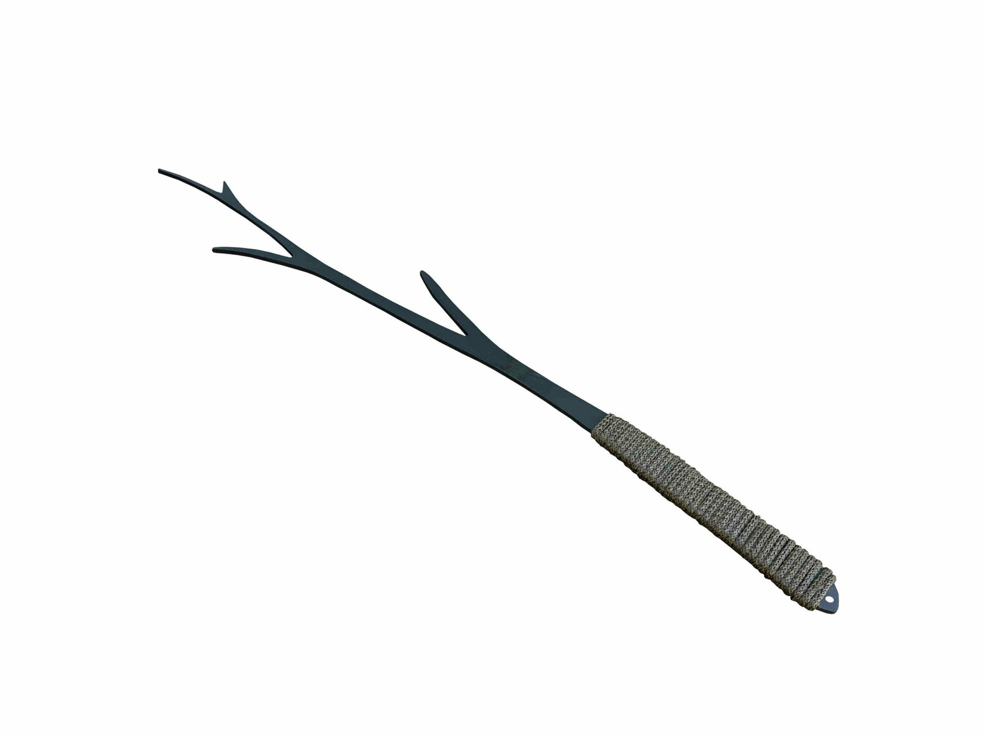 Веточка дизайнерская для дров и углей стальная