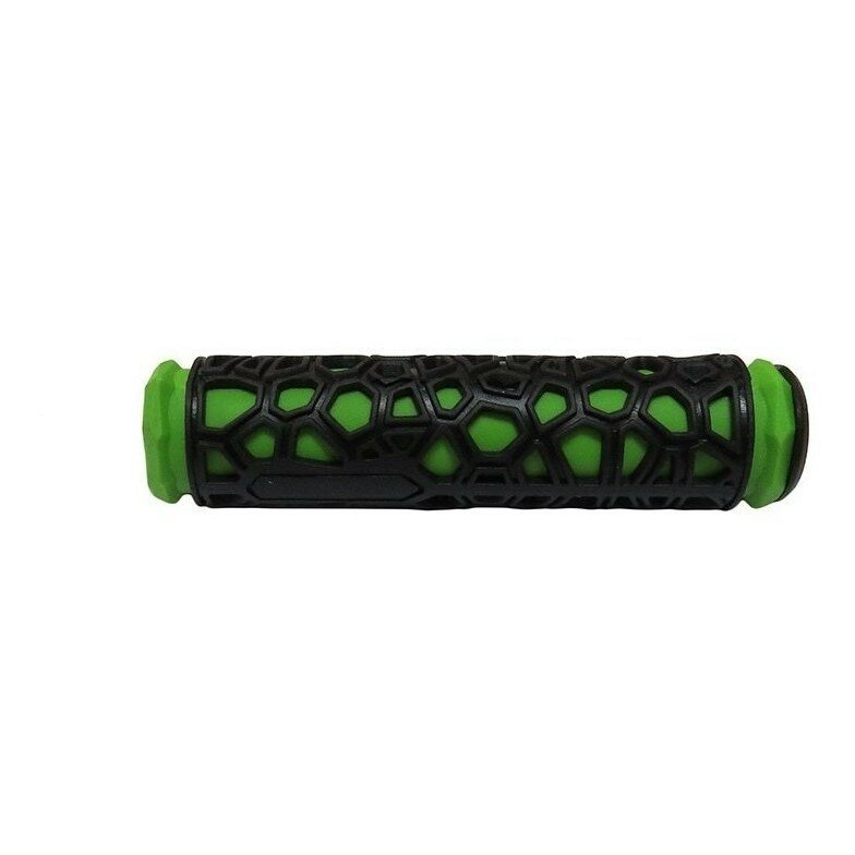 Грипсы ROXTER 22.2 х 130 мм, резина, чёрный/зелёный, пара для велосипеда