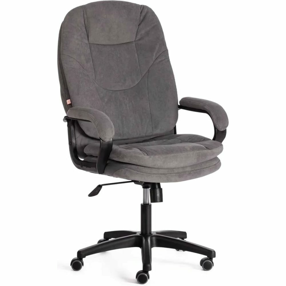 Кресло Tetchair comfort lt 22 флок, серое 29 19386, для размещения дома