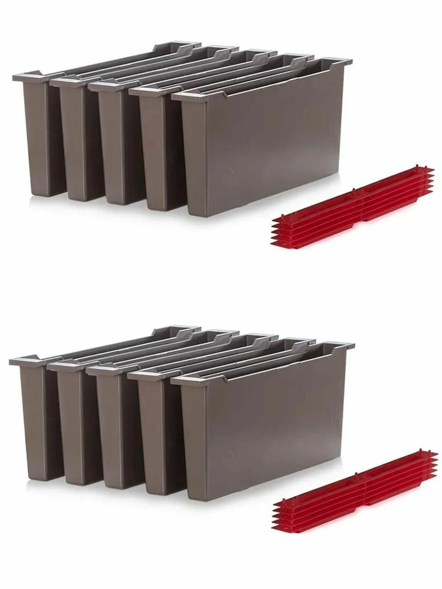 Кормушка рамочная для пчел 3.5 литра с плотиком 10шт