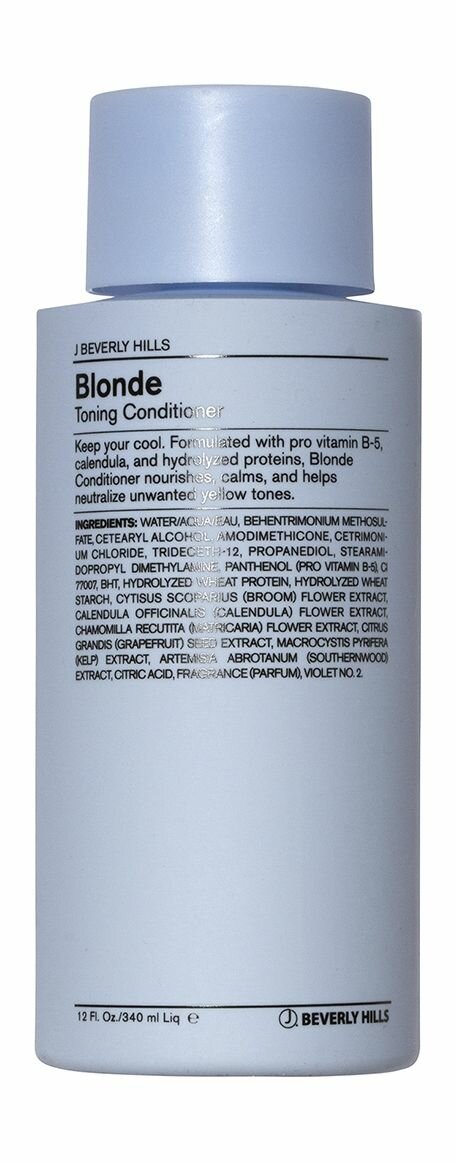 J Beverly Hills Blonde Кондиционер для блондированных и осветленных волос 350 мл