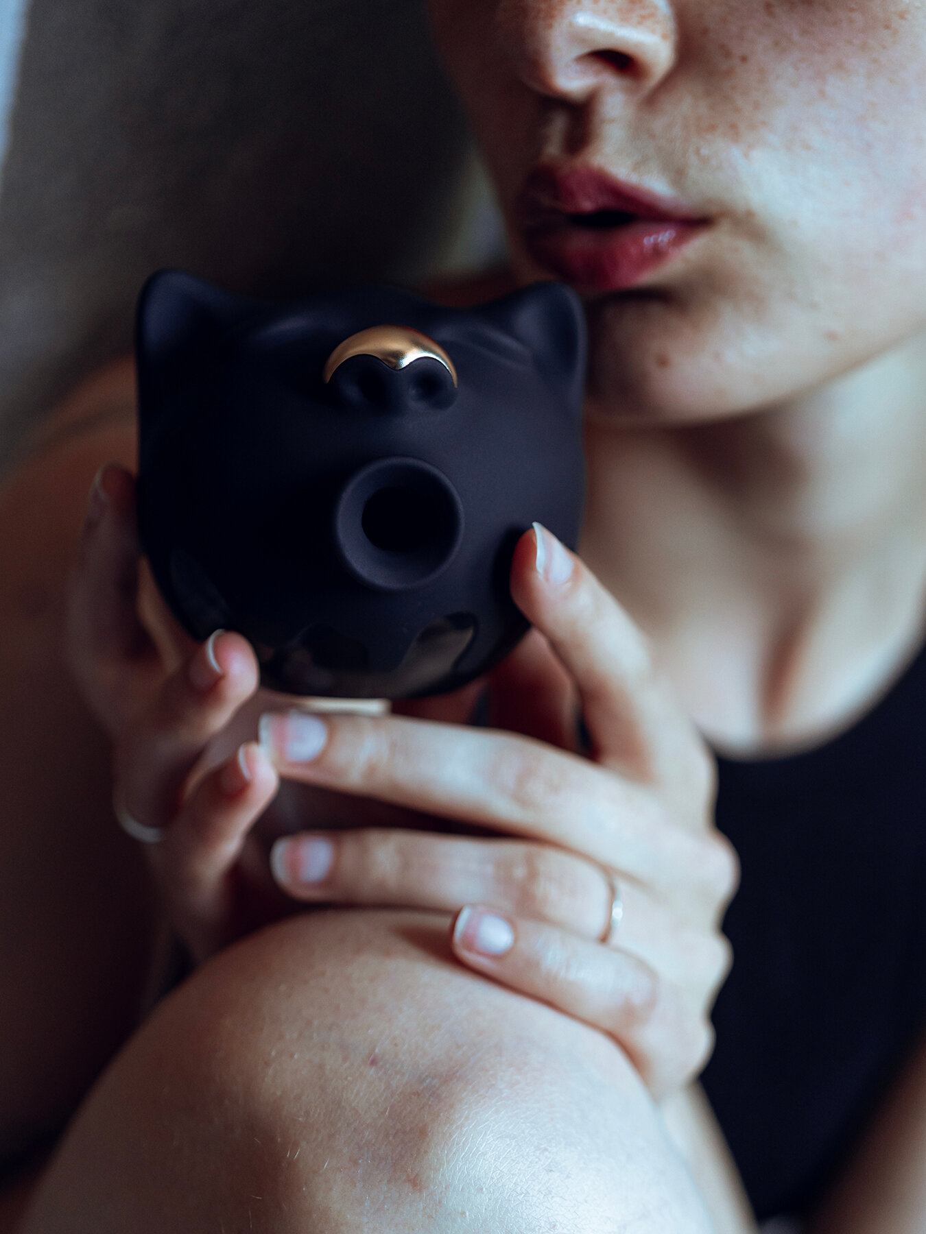 Стимулятор клитора Gvibe "Gcat", для женщин, водонепроницаемый, бархатистая поверхность, 7,5 см x 8,2 см