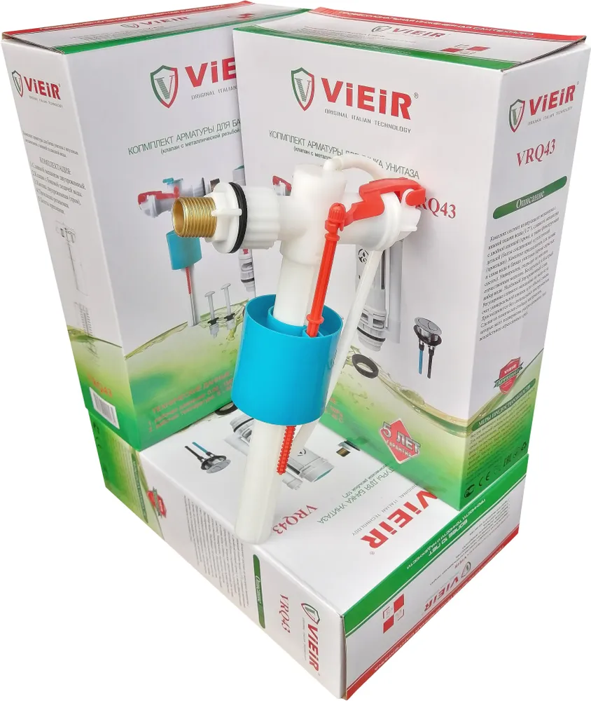 Впускной клапан для бачка унитаза боковой 1/2" ViEiR арт. VRQ41