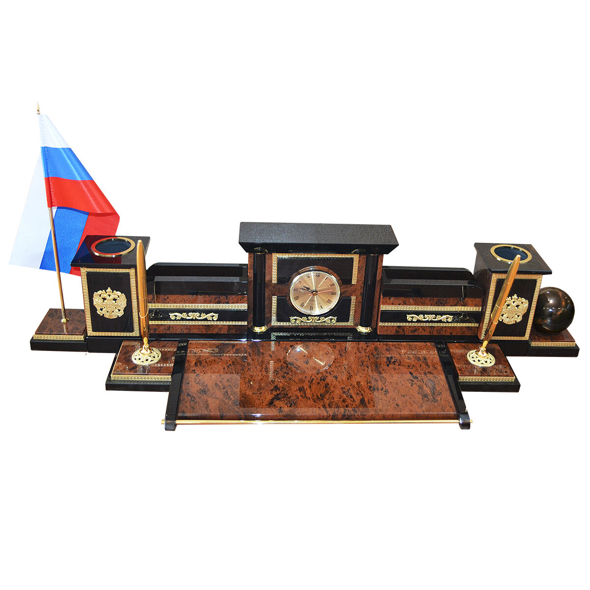 Канцелярский набор для руководителя из камня "Идеал 13-2"