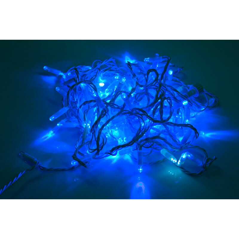 LED-PLR-192-20M-24V-B/W-F(CW)-W/O(Wire 2.3mm), синий/белый FLASH, бел. пр, соед.(без шнура)Нов Кон
