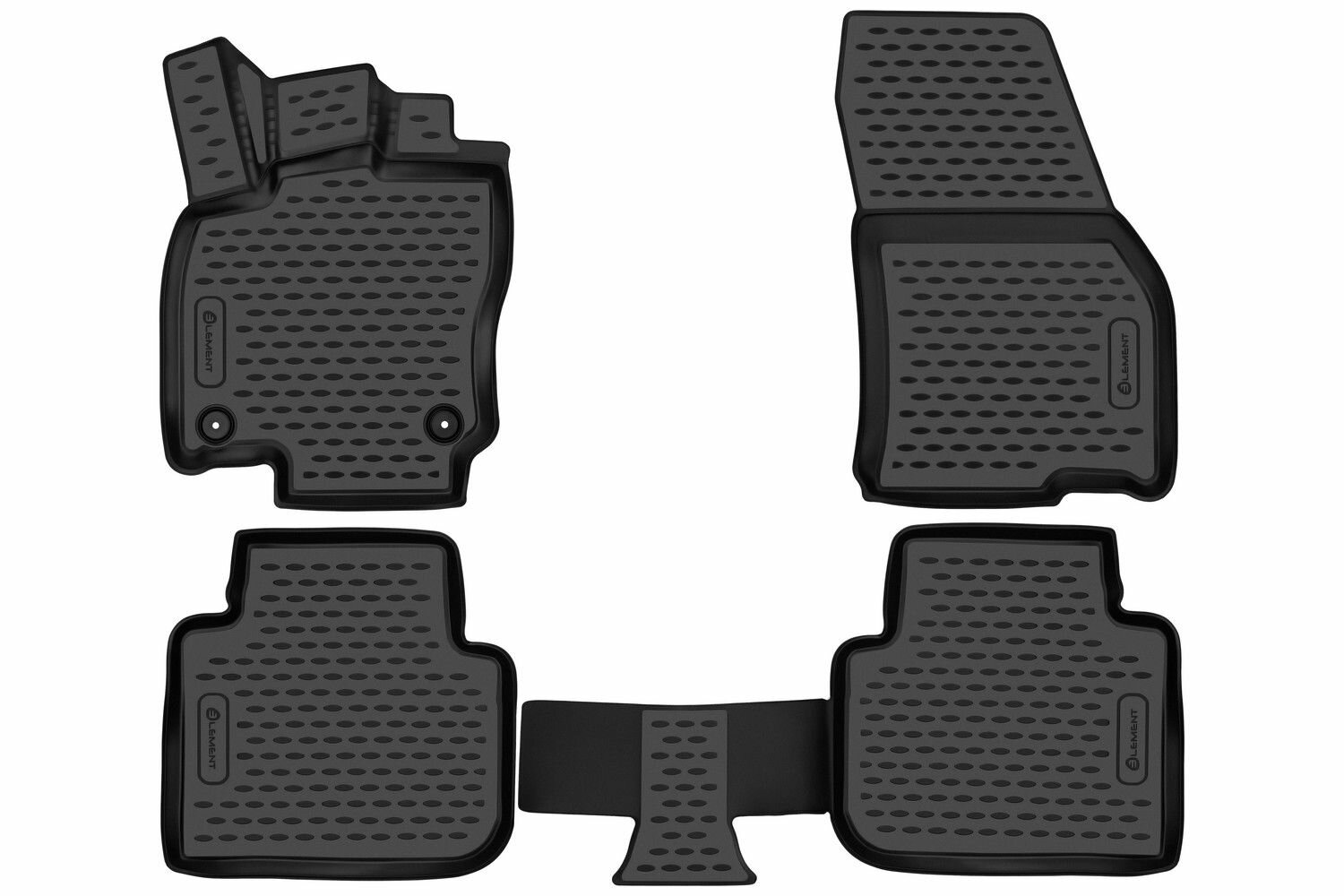 Коврики 3D в салон полиуретан 4 шт для Джетта VS7 ELEMENT3DAN0573210k Element