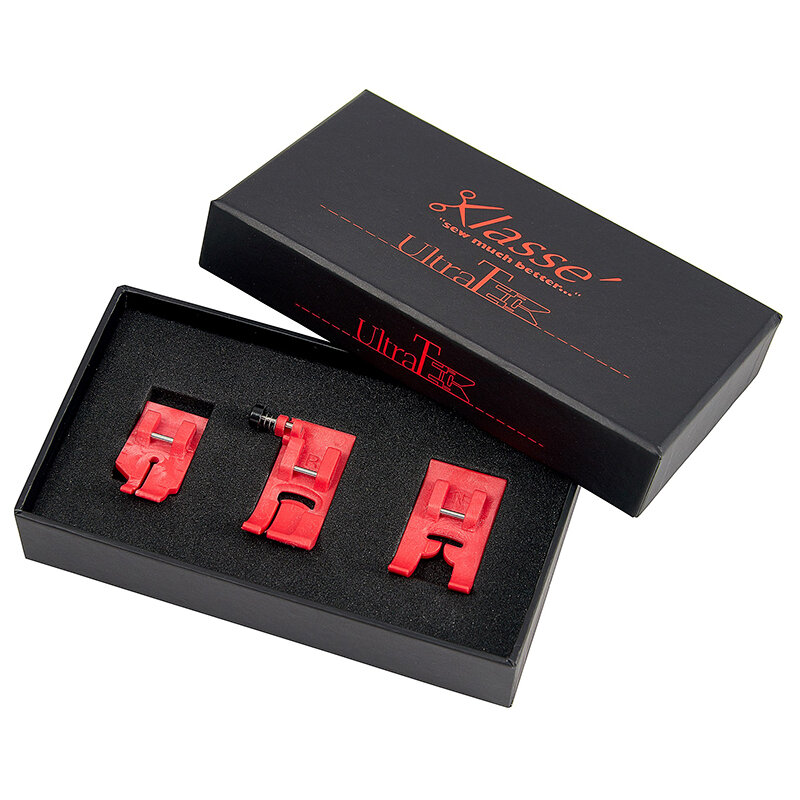 Набор прижимных лапок с антипригарным покрытием Hemline AK620