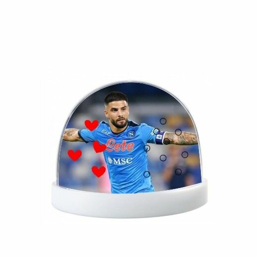 Водяной шар Наполи, SSC Napoli №2, Блестки-сердечки