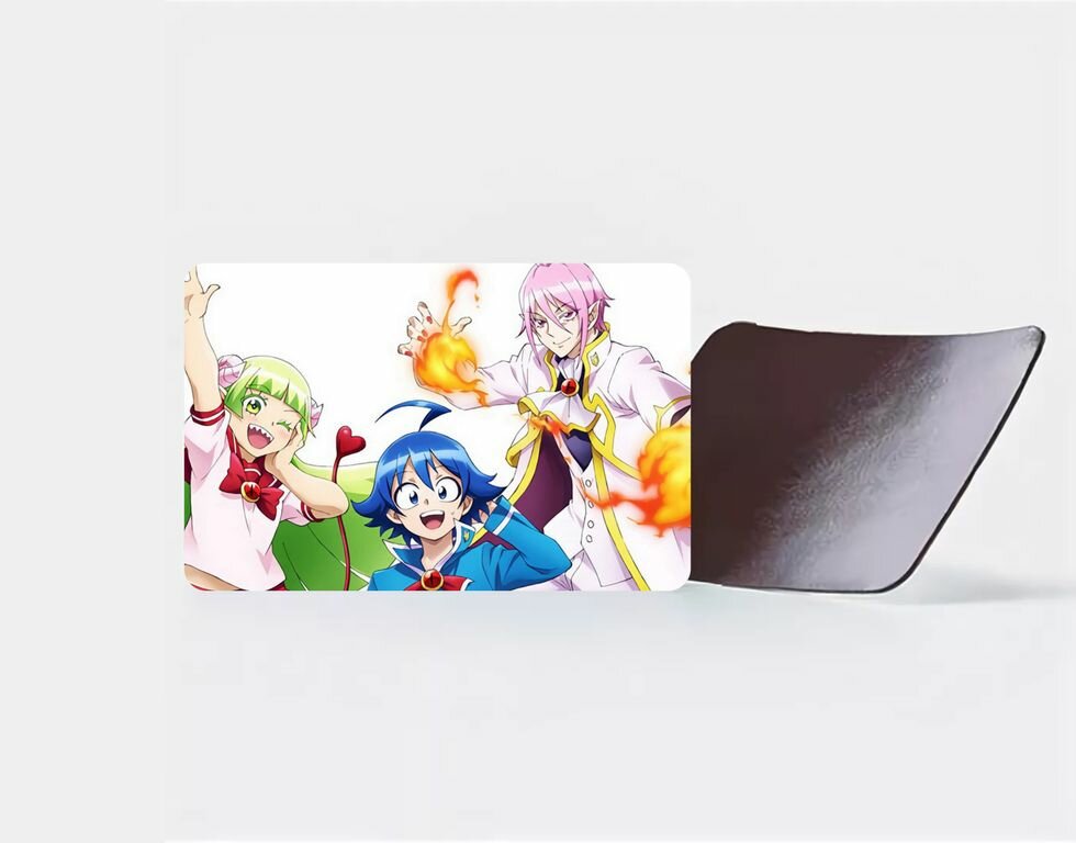 Магнит виниловый Mairimashita! Iruma-kun, Добро пожаловать в ад, Ирума №4