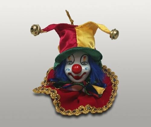 Клоун-подвеска Н 8см KSE-D4044-04-1