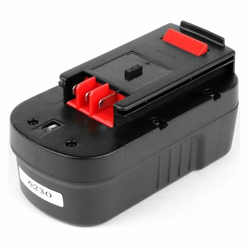 Батарея аккумуляторная для Black & Decker TOPON TOP-PTGD-BD-18-1.5, 18.0В, 1.5Ач, NiCd