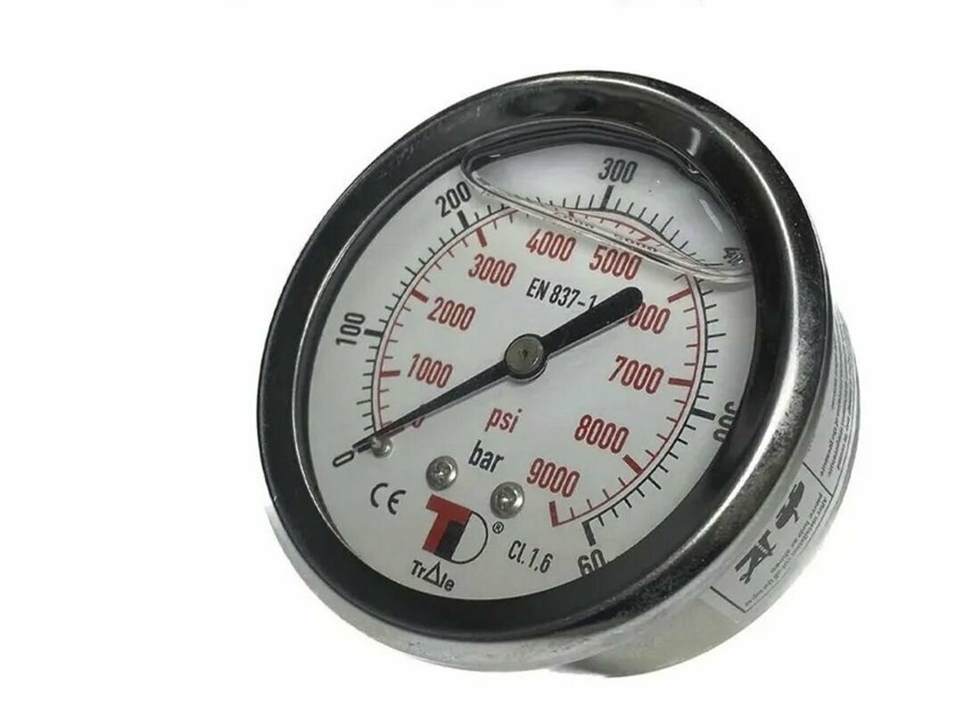 Манометр гидравлический осевой 160 бар (1/4)
