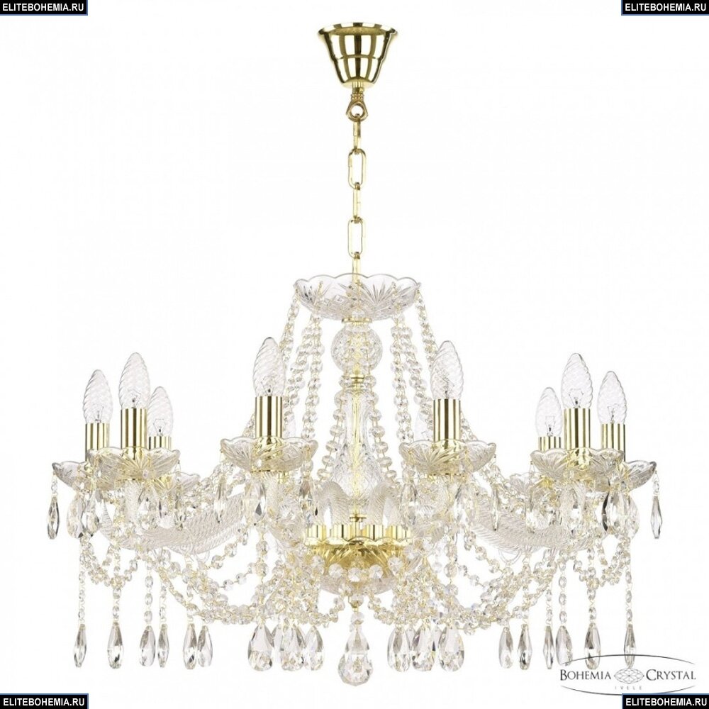 107/10/240 G Подвесная люстра Bohemia Ivele Crystal, 107