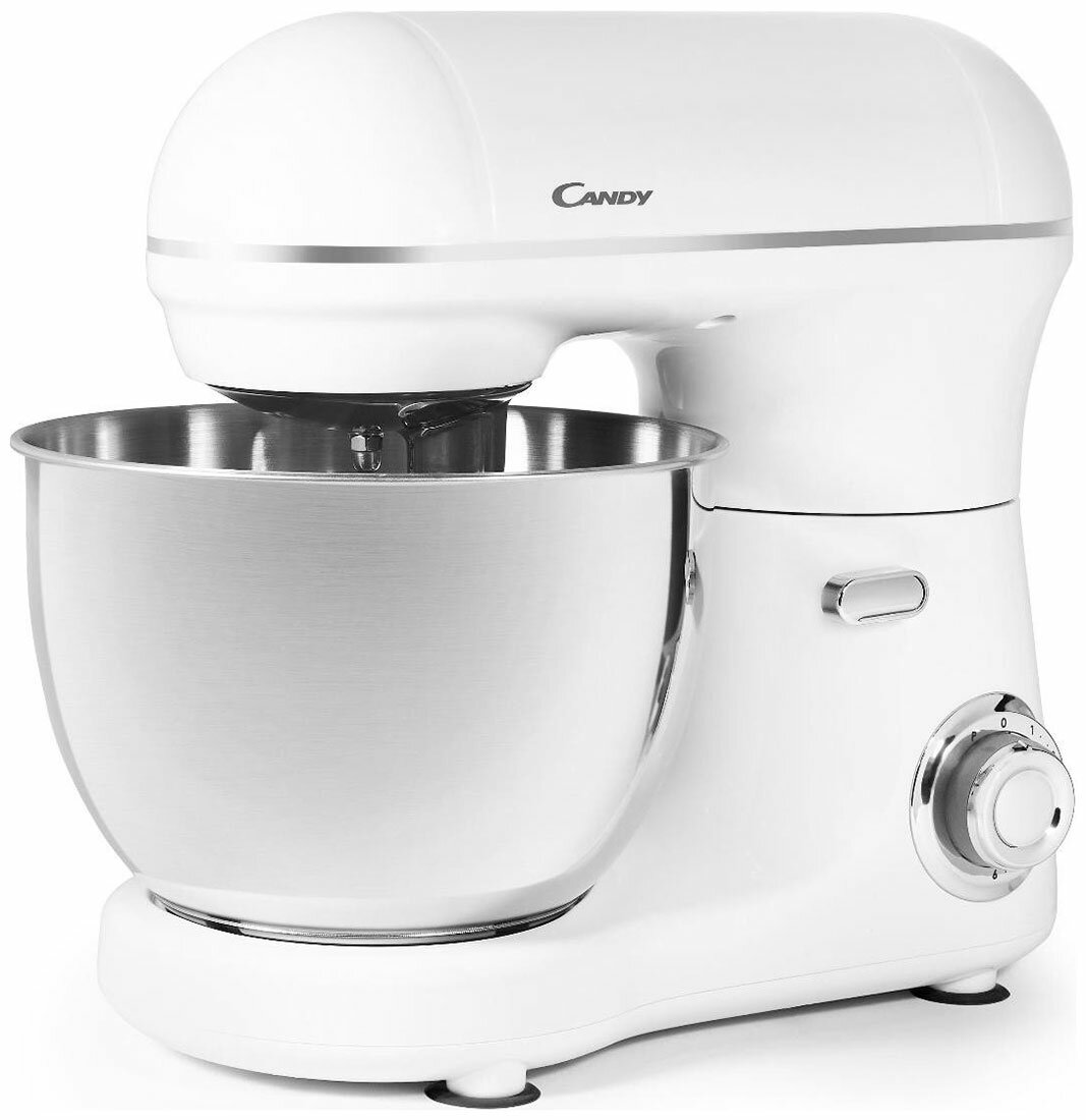 Планетарный миксер Candy CM-500, три насадки, чаша 4 л, отключение при перегреве — фото 1