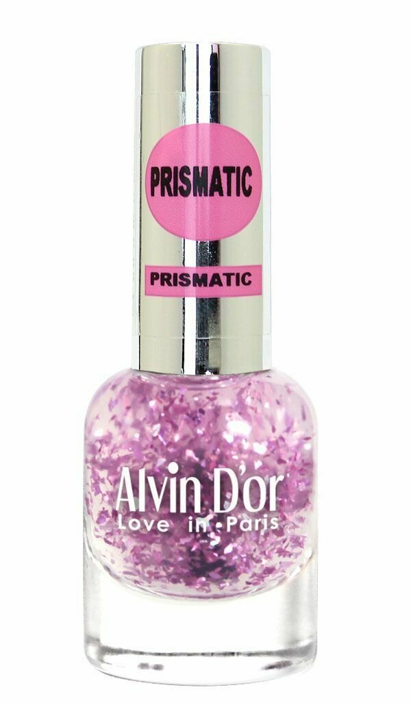 Alvin D'or, Лак для ногтей PRISMATIC тон 36 (лиловый)