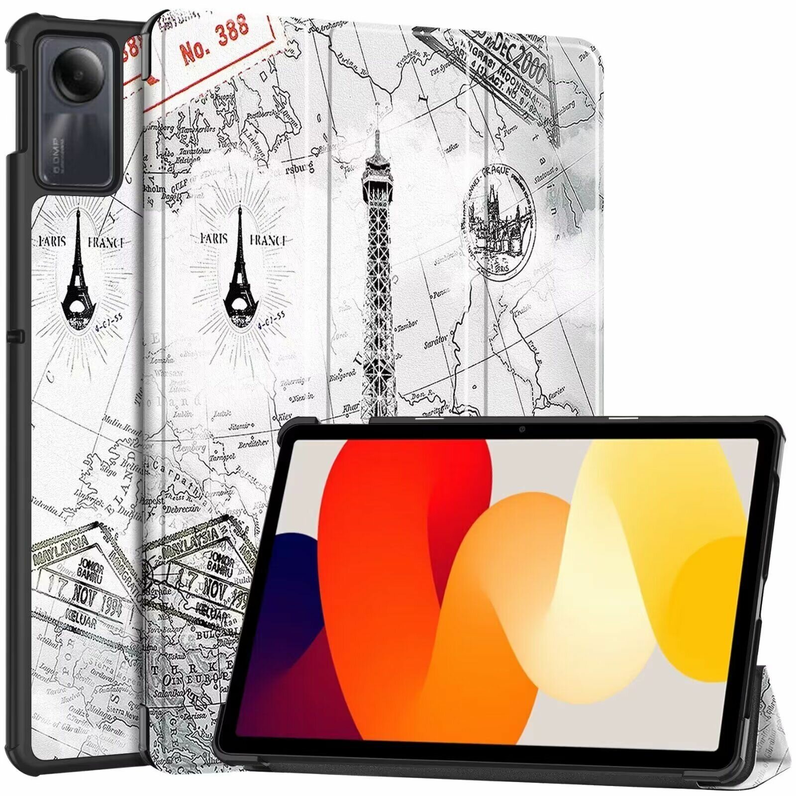 Чехол умный для планшета Xiaomi Redmi Pad SE / Ксиаоми Редми Пад Се 2023 года, 11 дюйма, Париж
