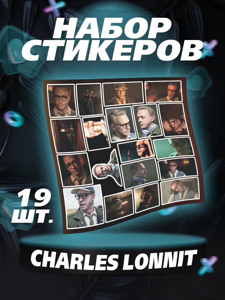 Найклейки Charles Lonnit Чарльз Лоннит Devil in me