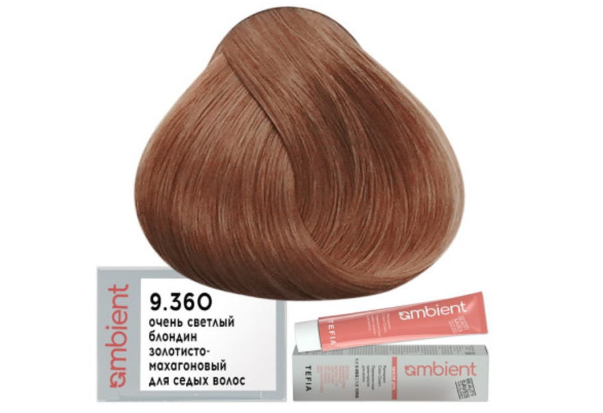 Крем-краска для волос AMBIENT 9.360 Tefia