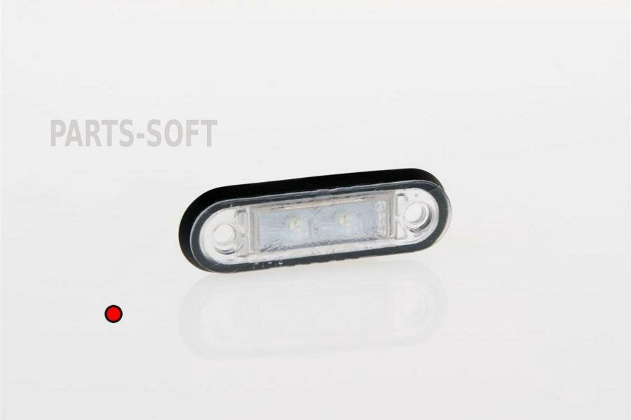 Фонарь габаритный! красного цвета, LED с проводом 0.5м Fristom арт. FT015CLED