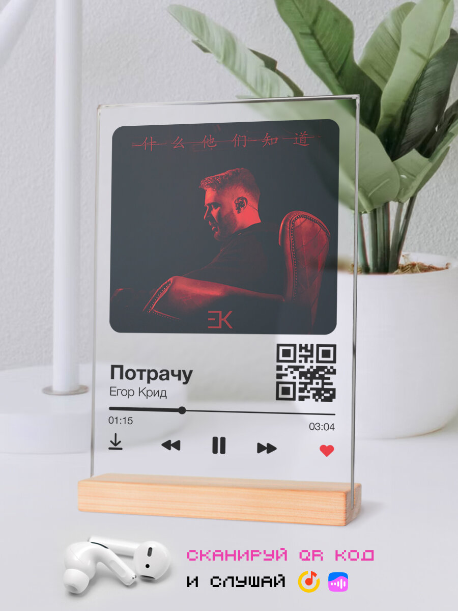 Музыкальный постер Егор Крид - Потрачу