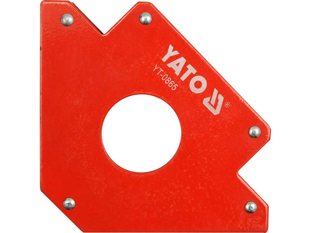 YATO YT-0865 струбцина магнитная для сварки, 34 кг, 45, 90, 135 градусов, 122х190х25 мм