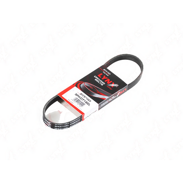 LYNXAUTO 5PK0716EL (5PK716EE / 5PK716ELAST / 5PK716ELASTT1) ремень поликлиновой эластичный\ Mazda (Мазда) 3 1.8 / 2.0