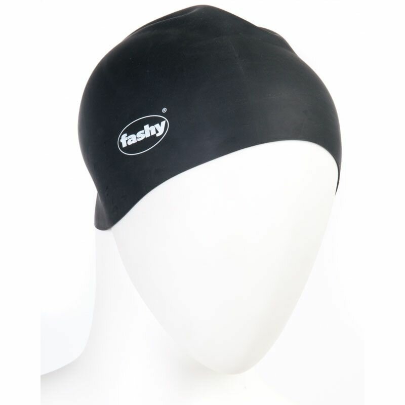 Шапочка для плавания силиконовая Fashy Silicon Cap 3042, черная