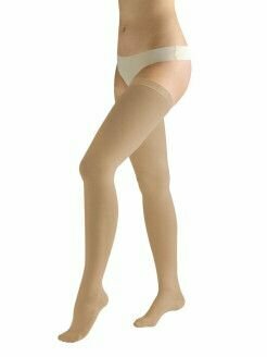 Компрессионные чулки на операцию и роды 1 класс (цвет - бежевый), с ионами серебра. Avicenum