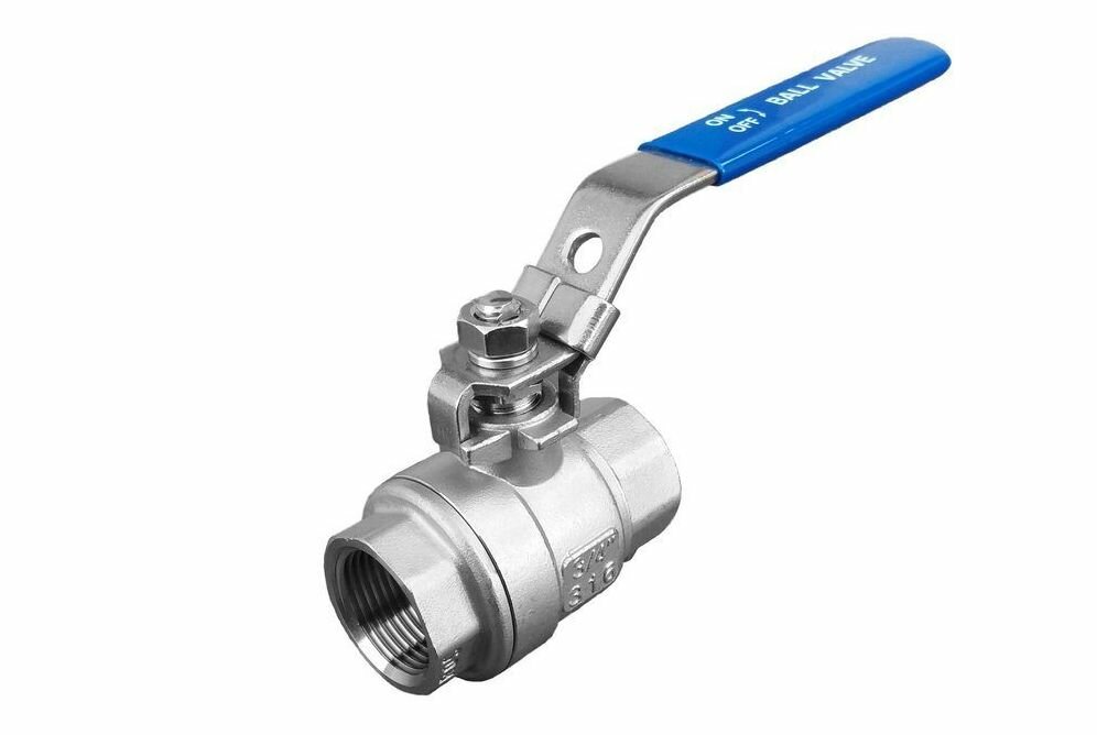 Кран шаровой нержевеющий Ду 25 (1") ру 63 рычаг