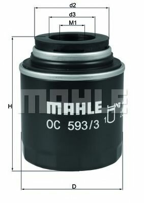 Фильтр масляный AUDI: A3 1.4TFSI 07- SEAT: ALTEA 1.4TSI, IBIZA 1.4TFSI, LEON 1.4TSI SKODA: OCTAVIA 1.4TFSI, SUPERB 1.4TSI VW: EOS, GOLF V/VL, GOLF, OC5933 KNECHT OC593/3