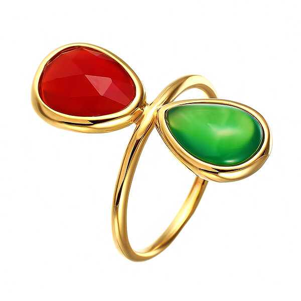 Кольцо, серебро, 925 проба, агат, сердолик