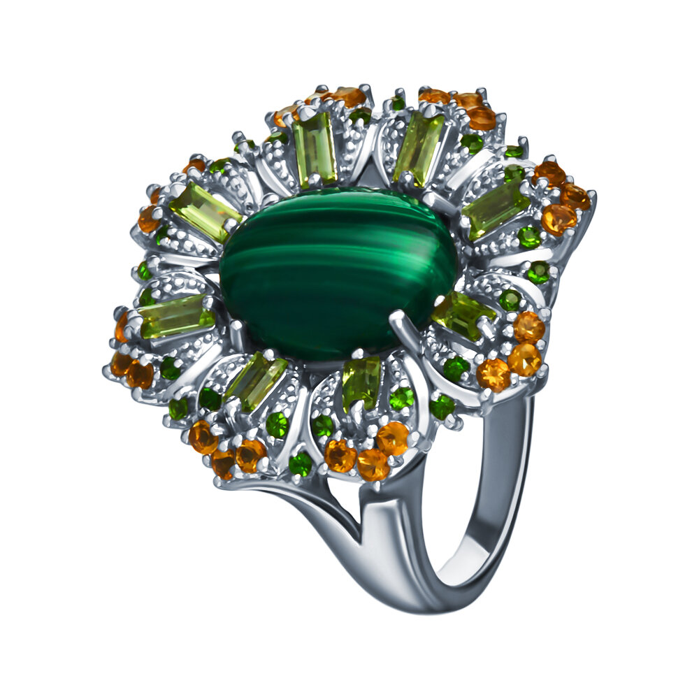 Кольцо, серебро, 925 проба