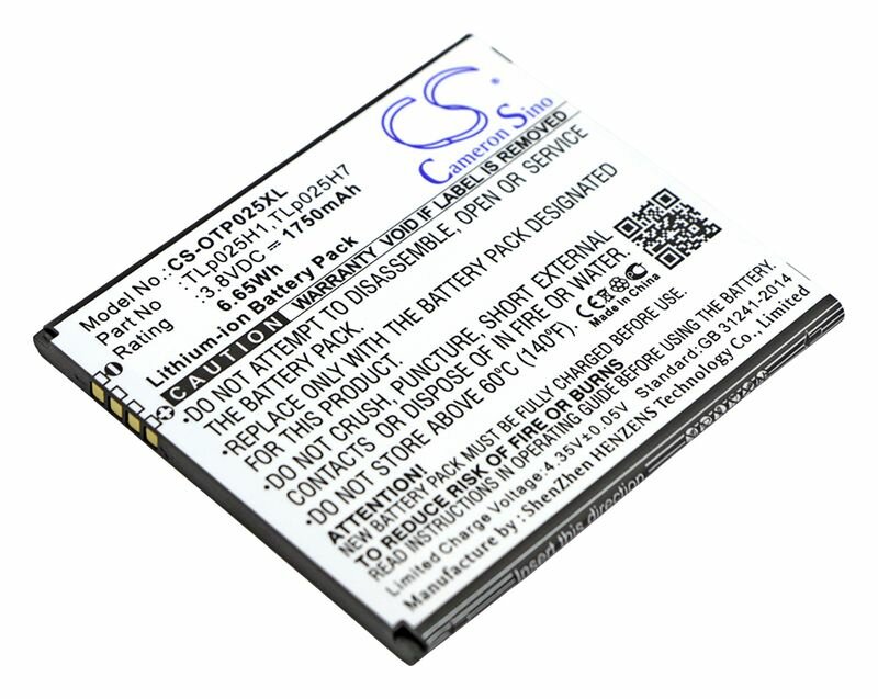 Аккумулятор Cameron Sino CS-OTP900SL для Alcatel One Touch 5051D POP 4