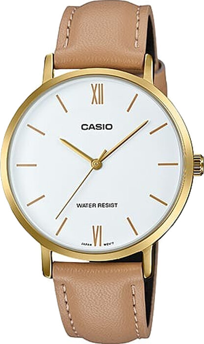 Наручные часы CASIO Collection, бежевый