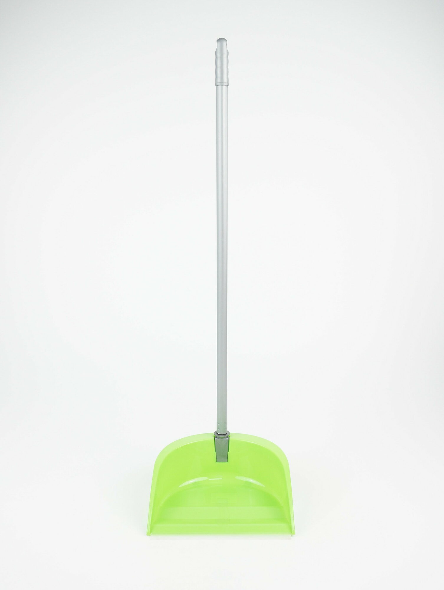 Совок для мусора п/эт. с высокой ручкой Ленивка Люкс складной (М5196) 24345 (4 цвета)