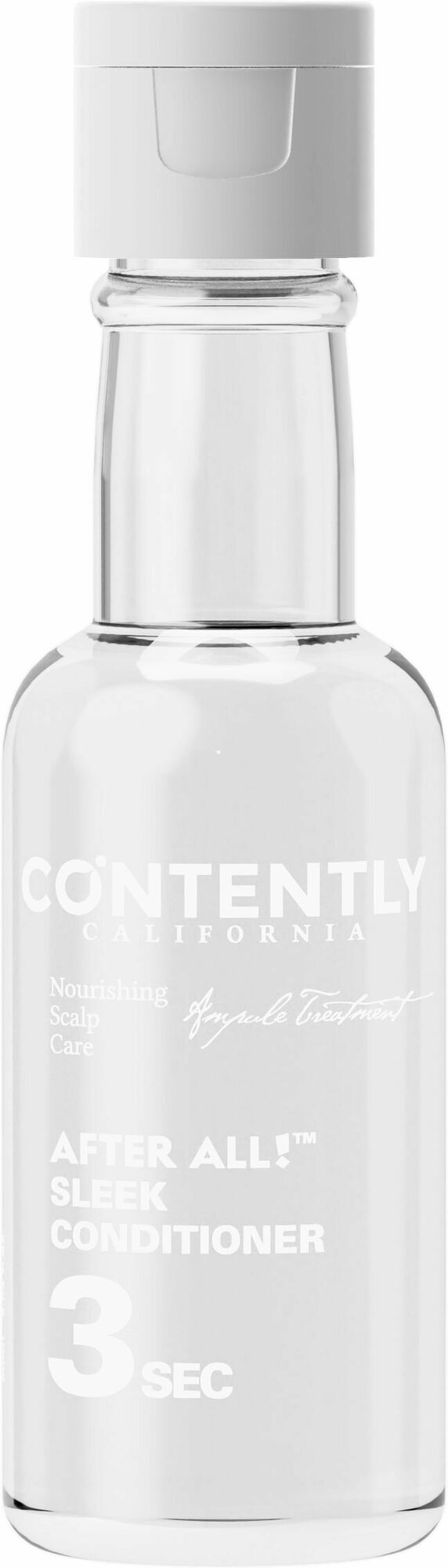 Бальзам для волос профессиональный, кондиционер Sleek Conditioner Contently, Корея, для поврежденных волос, тревел 60 мл.