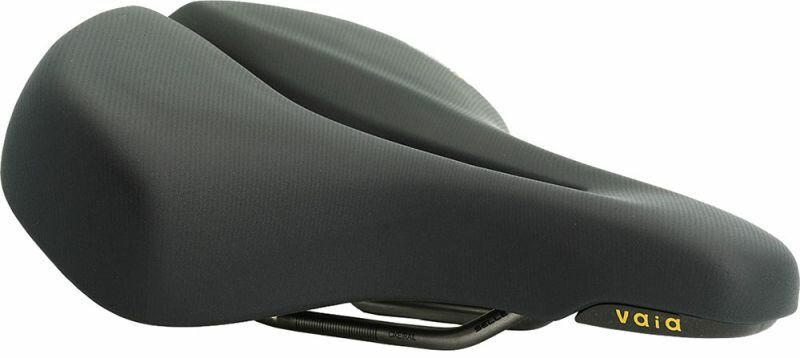 Седло для велосипеда Vaia Relaxed 250x213мм 390гр черное SELLE ROYAL