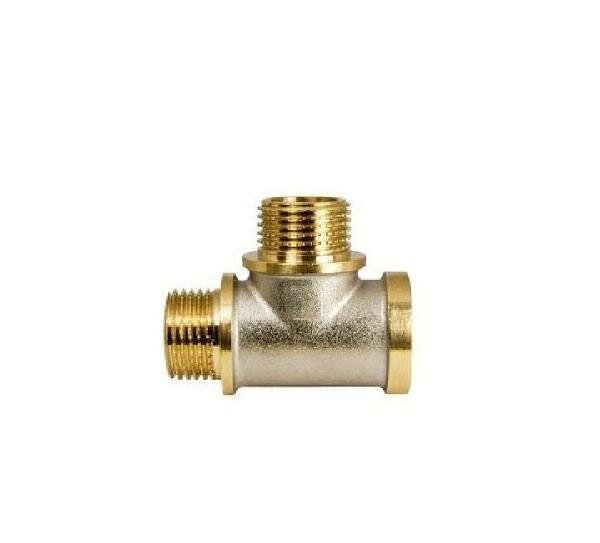 Тройник 1/2" НР/НР/ВР никель TIM TMMF222N/ZSr.163.0504