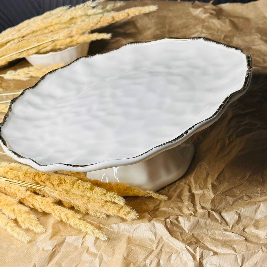 Фруктовница 27х9см офелия на ножке 1 шт.