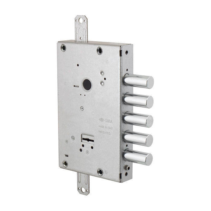 Замок врезной Cisa 57.655.48 без планки (Ключи 44 мм)