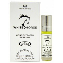 Al-Rehab Concentrated Perfume WHITE HORSE (Масляные арабские духи белая лошадь, Аль-Рехаб), 6 мл.