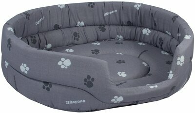 Дарэлл Лежак овальный стёганый 75X60X18см/