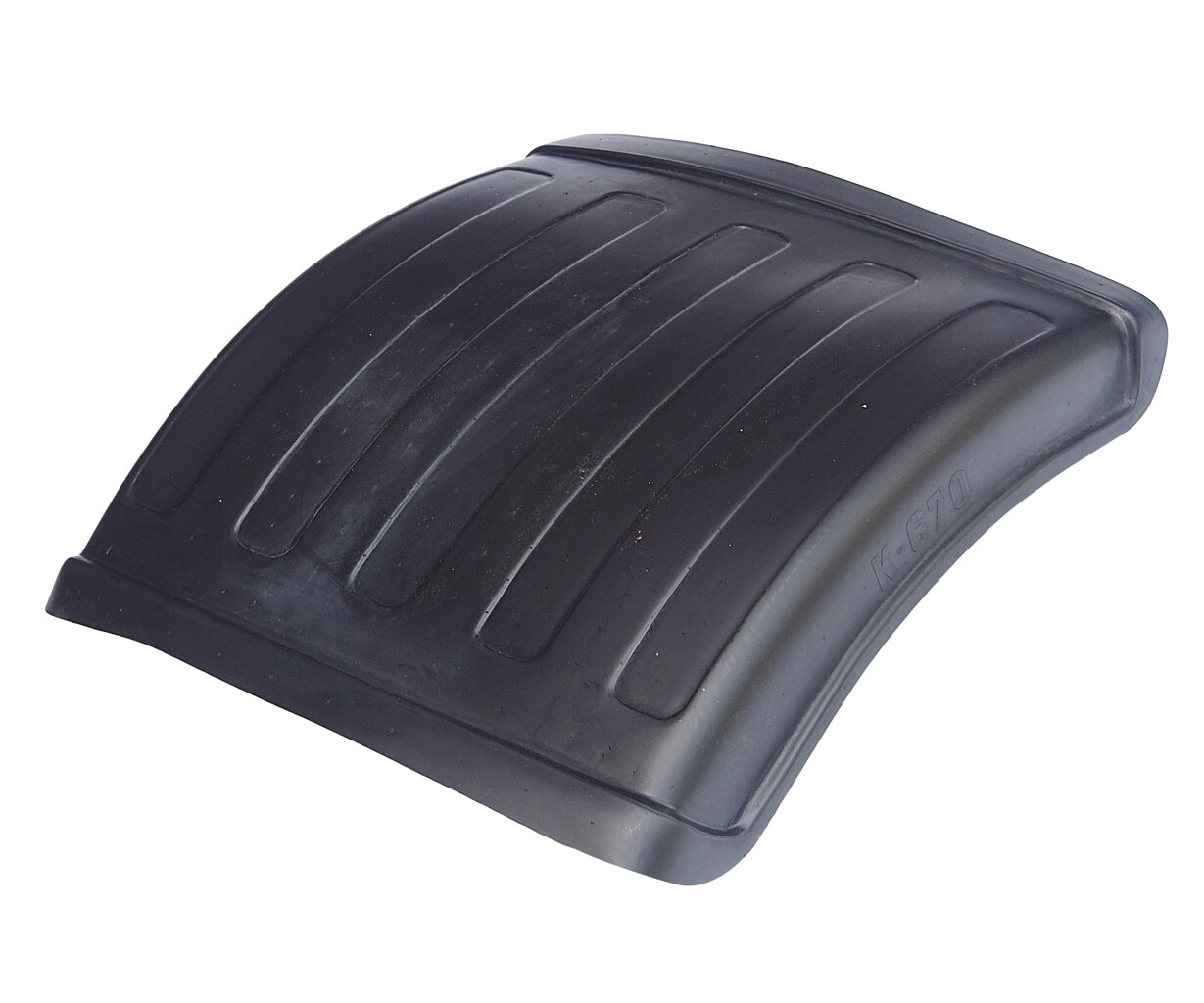 Крыло МАЗ, КАМАЗ 1/3 двускатное К-670 петропласт