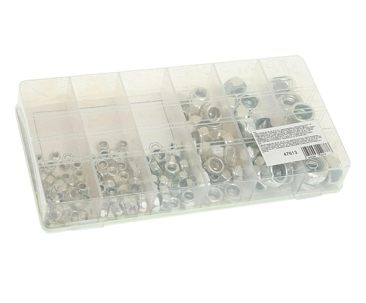 Набор гаек самоконтрящихся 146шт. СИБРТЕХ