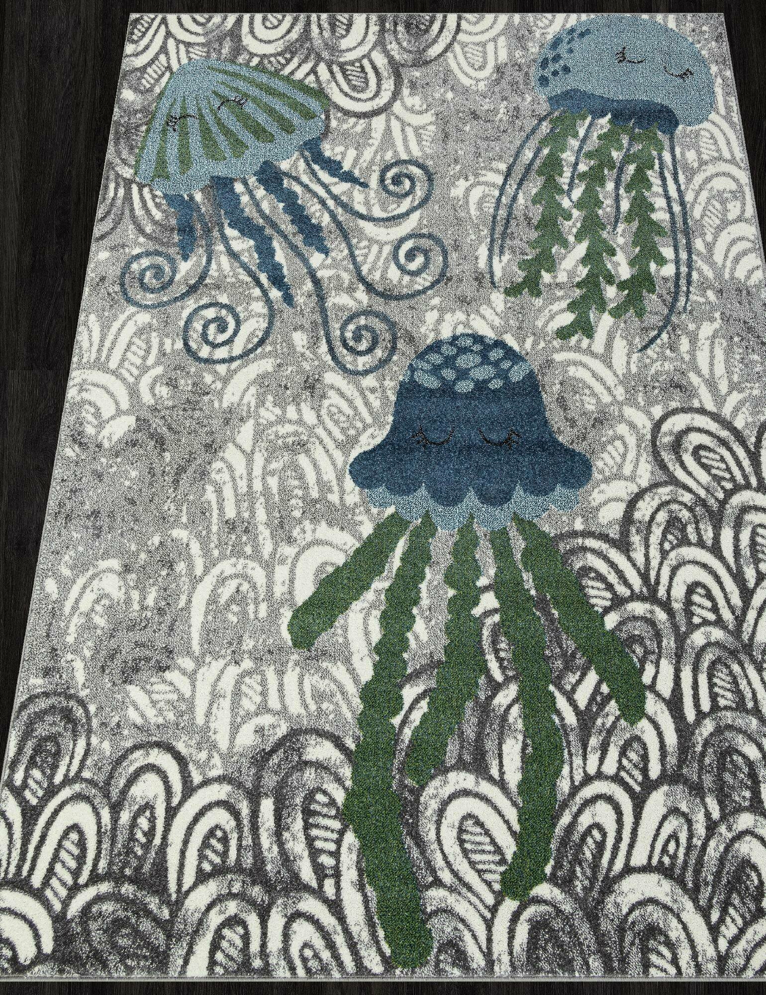 Детский ковер на пол в гостиную в спальню 160х230 см детский ворс 10 мм 313668 KoverVDom