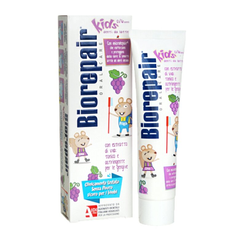 BIOREPAIR Kids Toothpaste Детская зубная паста с виноградом 50 мл