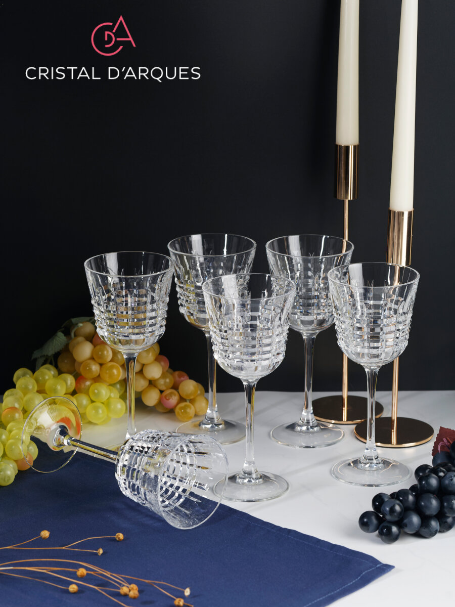 Набор бокалов для вина CRISTAL D'ARQUES "RENDEZ-VOUS" 4 шт, 250 мл