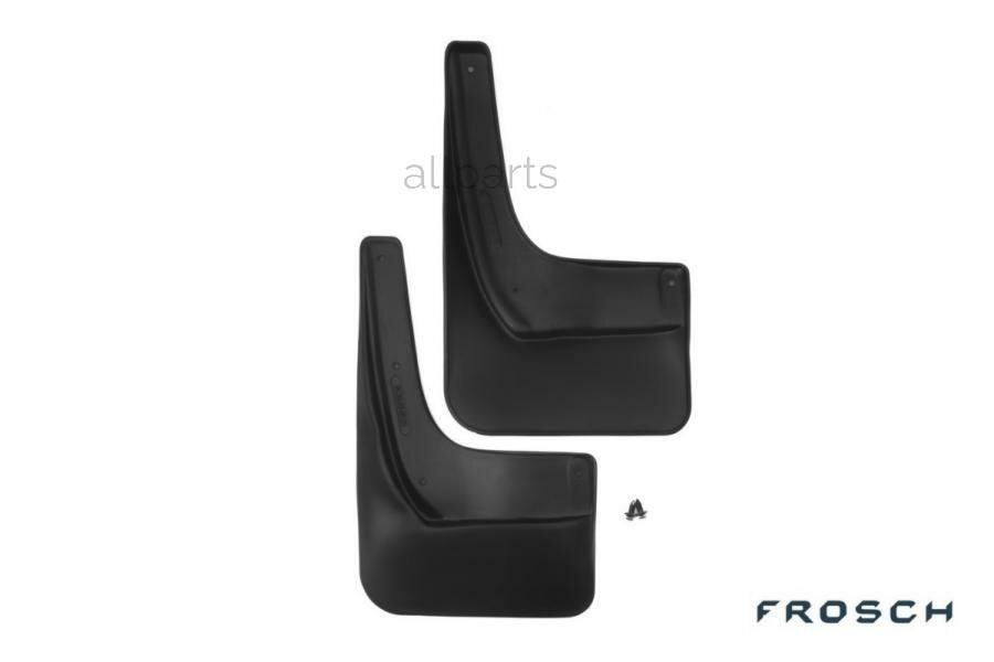 FROSCH NLF5130E10 Комплект брызговиков задние VW Polo 2010-05/2015, сед. (полиуретан)