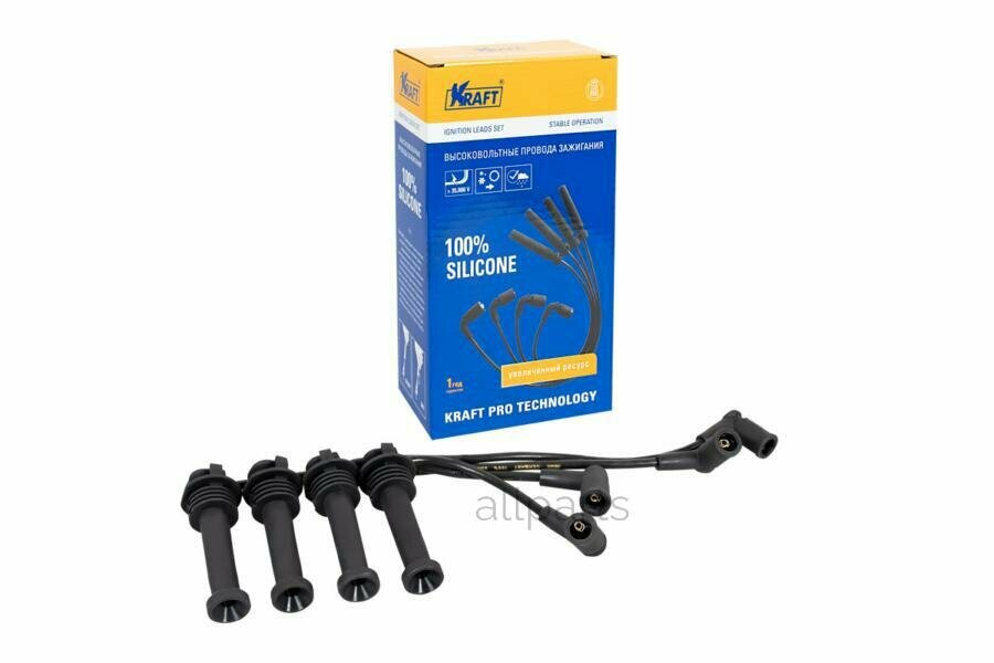 KRAFT KT 042400 Провода зажигания в/в (компл.)