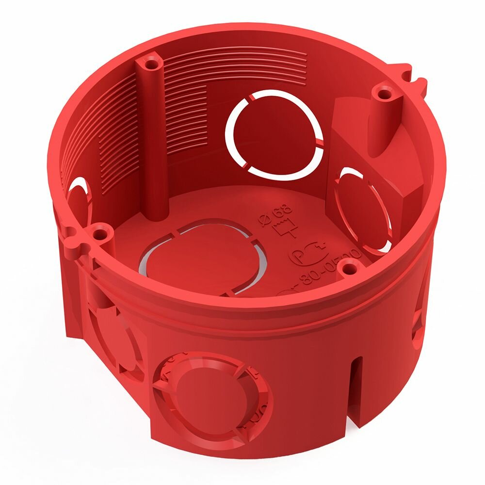 Коробка установочная Промрукав для сплошных стен 64х40 мм